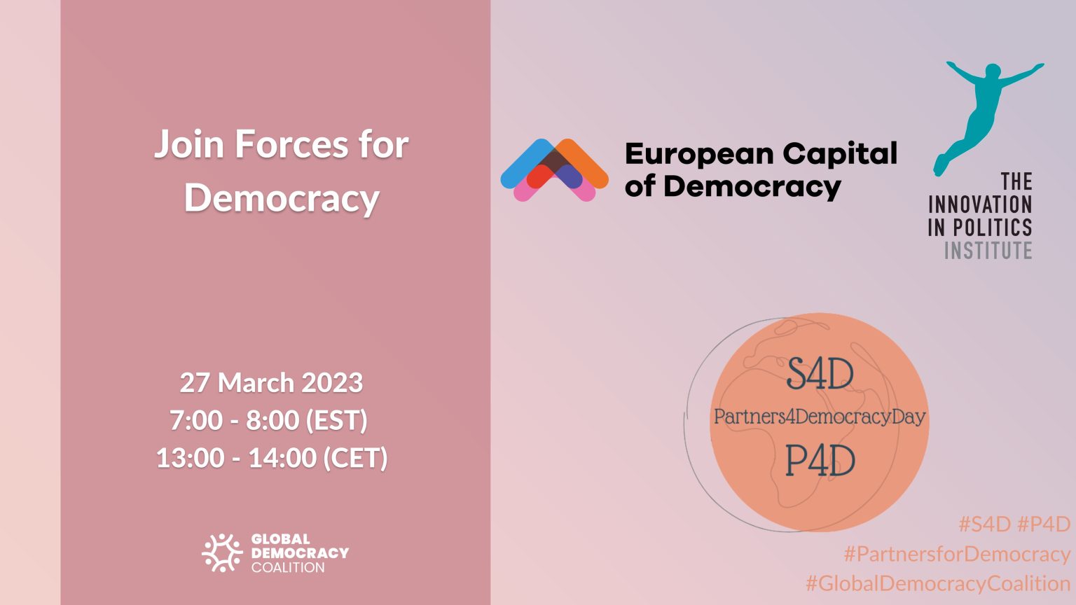 Join Forces for Democracy – Global Democracy Coalition