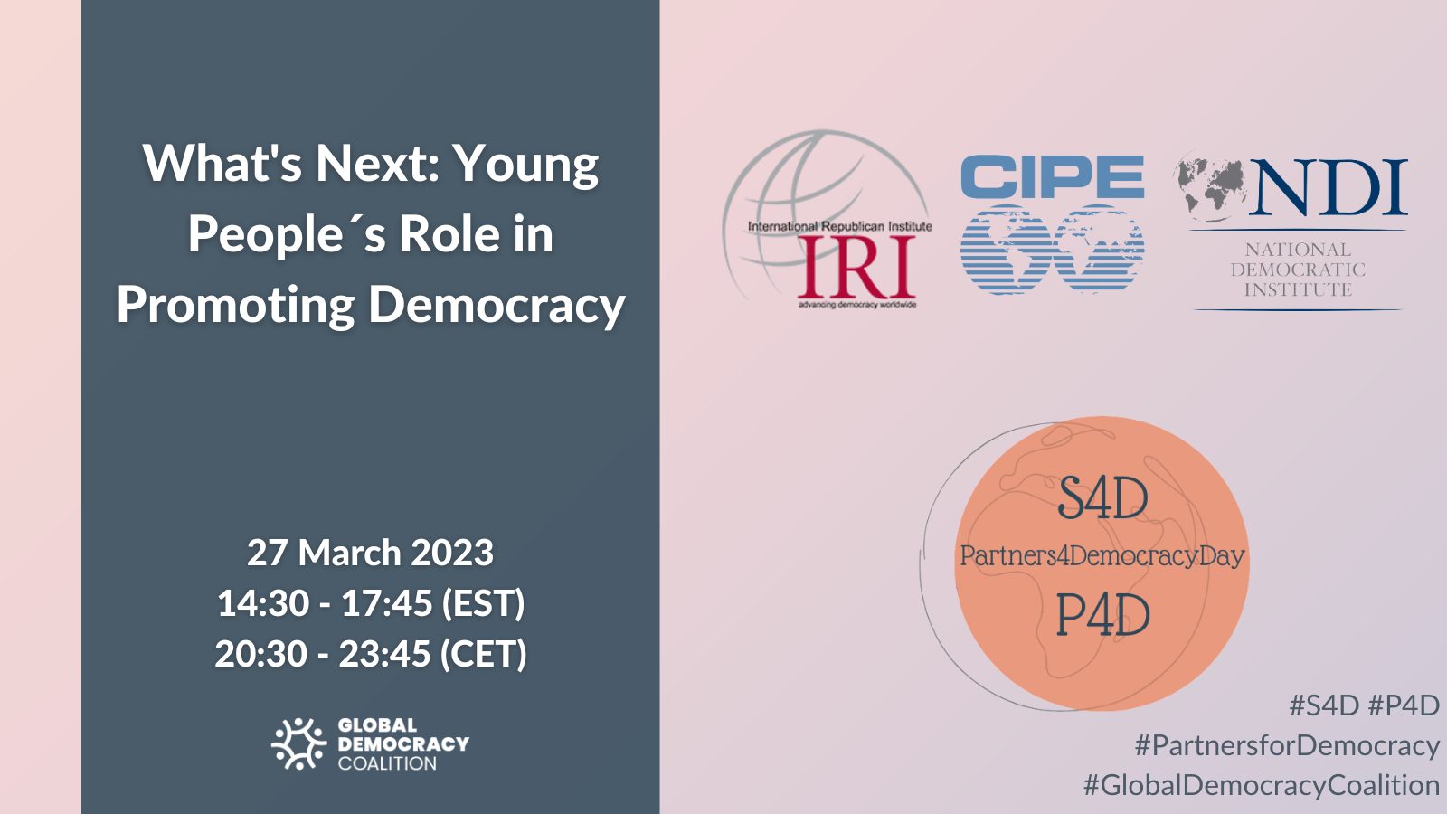 What’s Next for Youth and Democracy? – Global Democracy Coalition