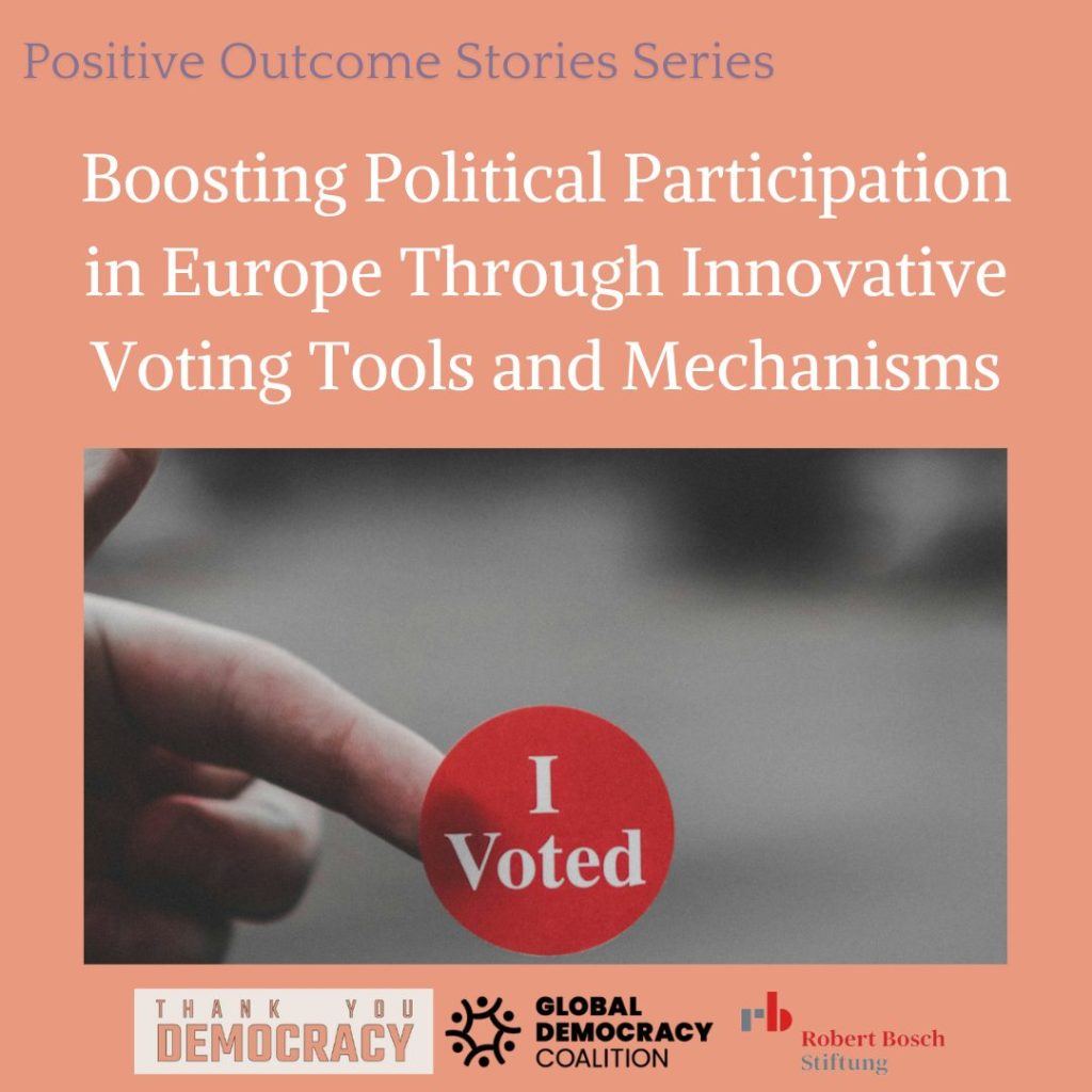 Bosch Foundation Positive Outcome Story – Global Democracy Coalition