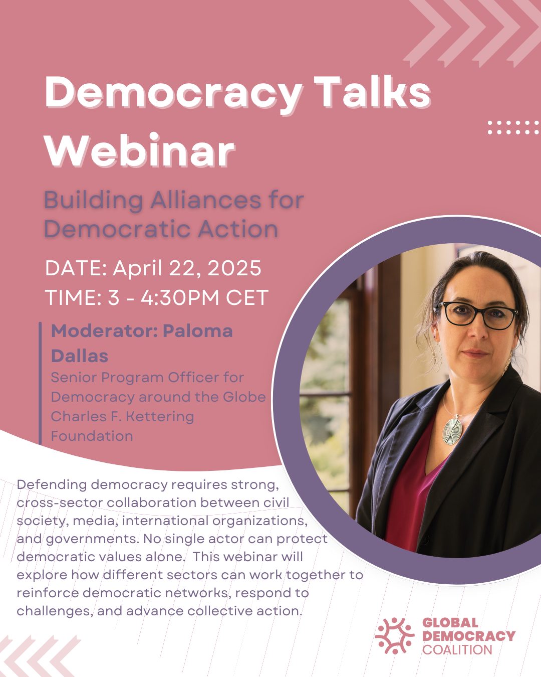 Democracy Talks 2025: A Roadmap for Global Democratic Action – Global ...