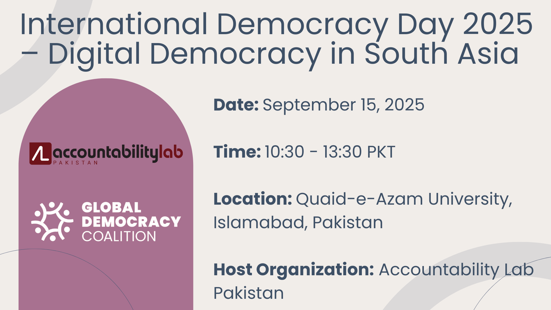 International Democracy Day 2025 Events – Global Democracy Coalition